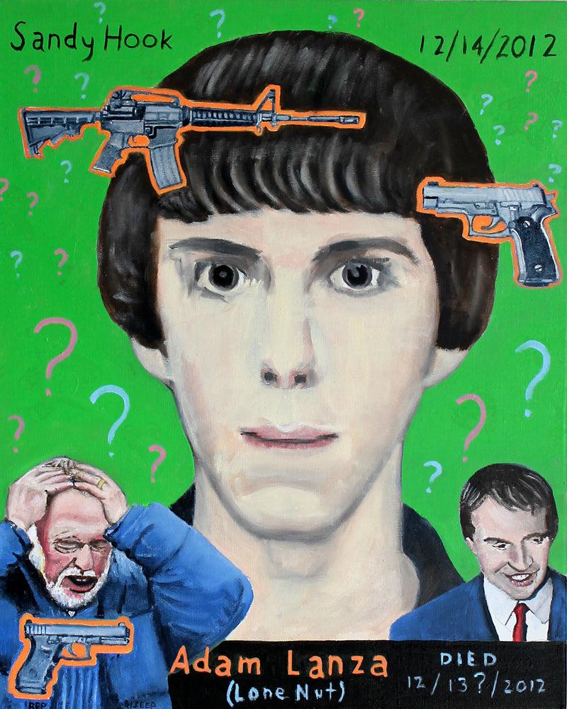 Lone Nut - Adam Lanza – Robert Preston Art
